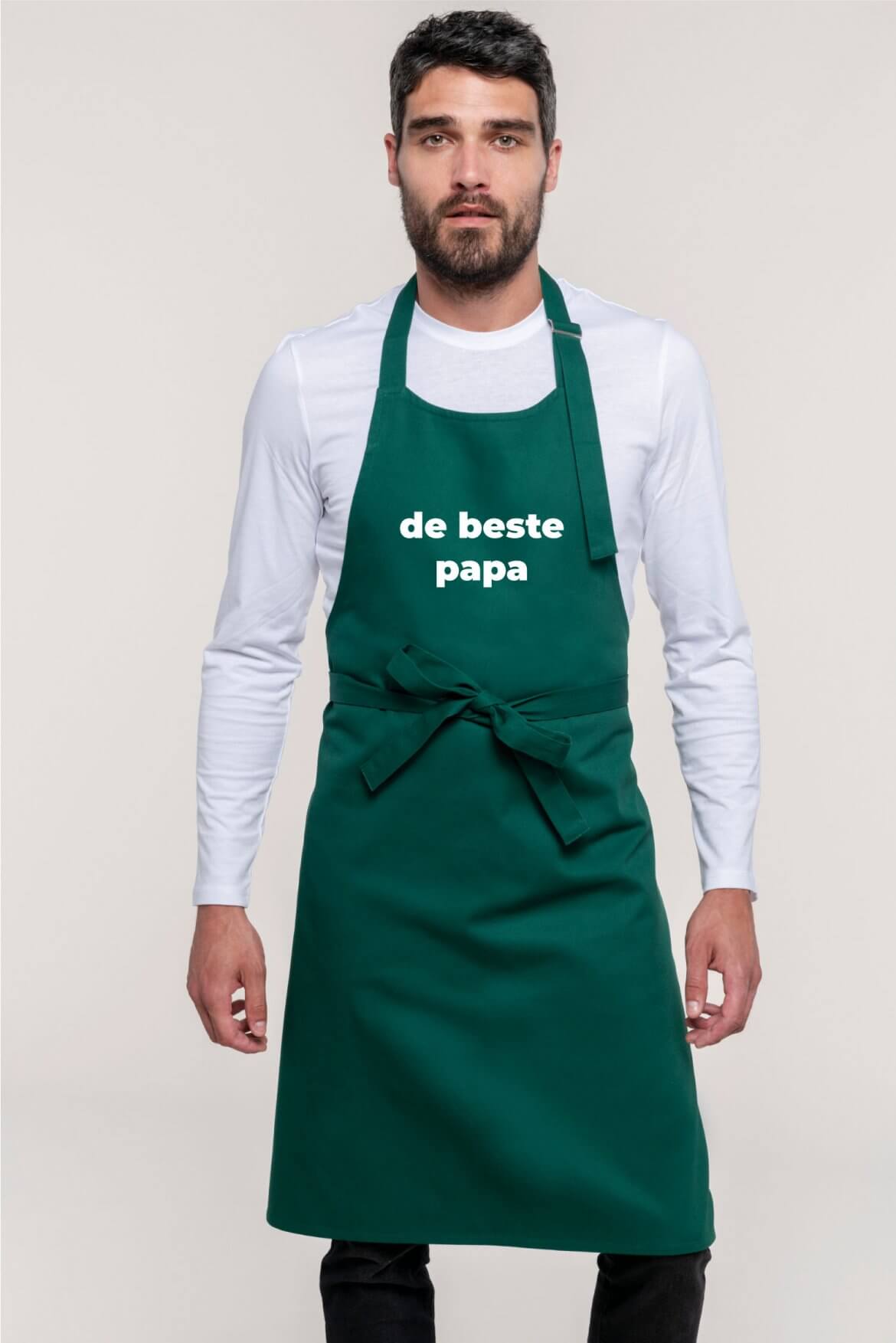 BBQ schort met naam bedrukken - Een leuke cadeau! Vanaf 1 stuk gedrukt