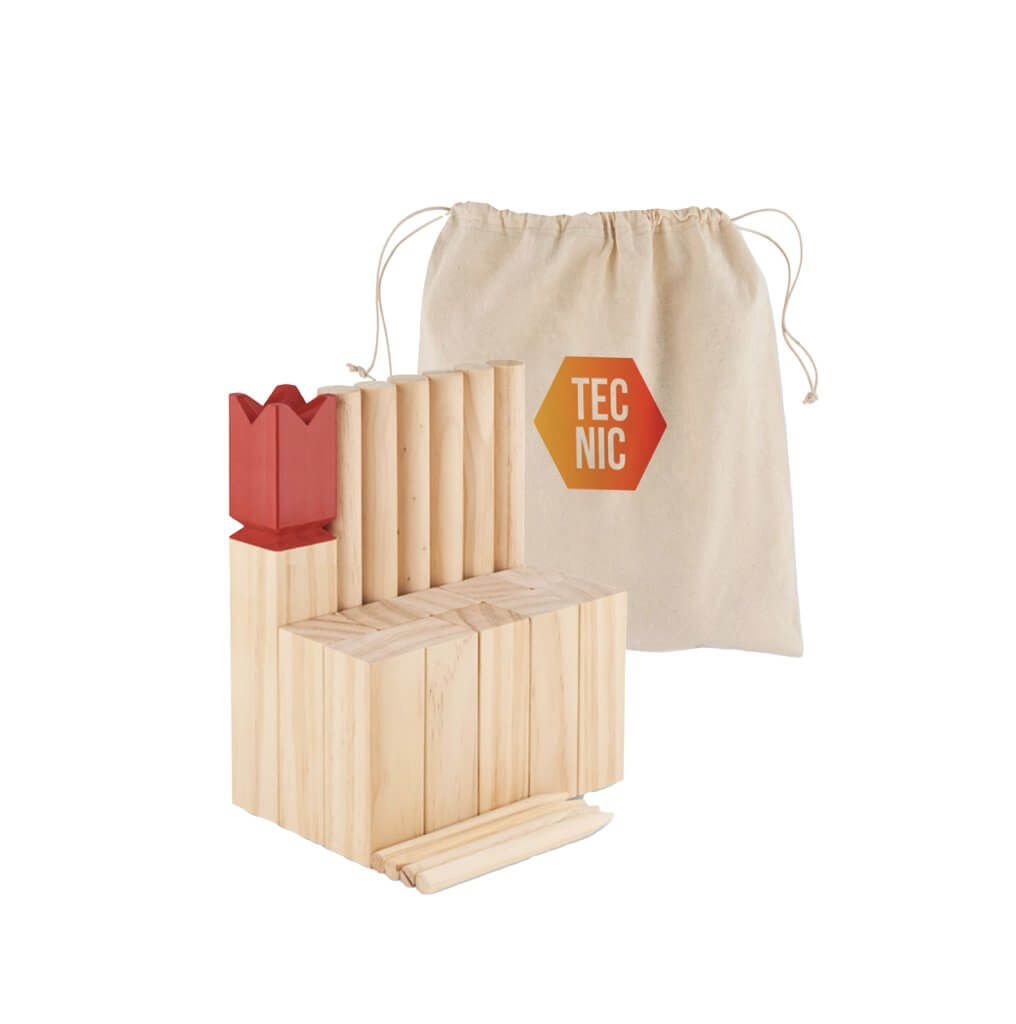 Kubb spel bedrukken - vanaf 5 stuks full-color razendsnel gedrukt