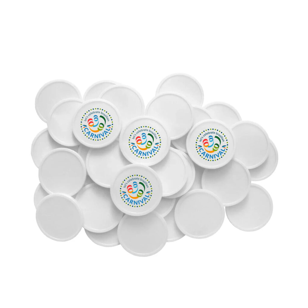 Consumptiemunten bedrukken - Vanaf 100 stuks - Laagste prijs!