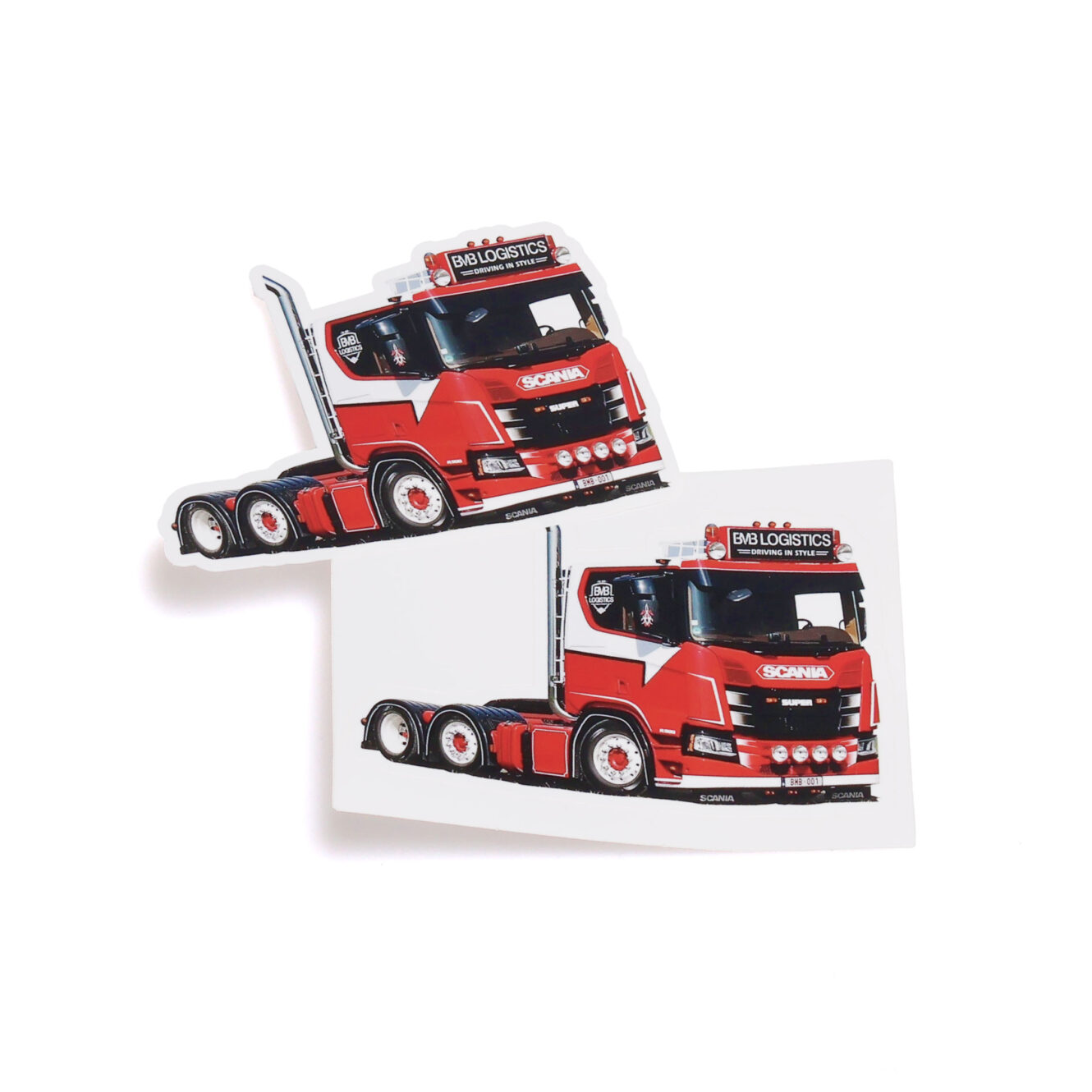 Stickers in eigen vorm bedrukken - Elke oplage, vorm en formaat!